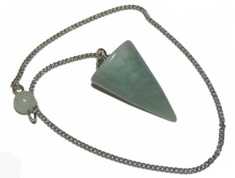 Jade (New) Cone Pendulum - Krystaller - darkwolfgothic